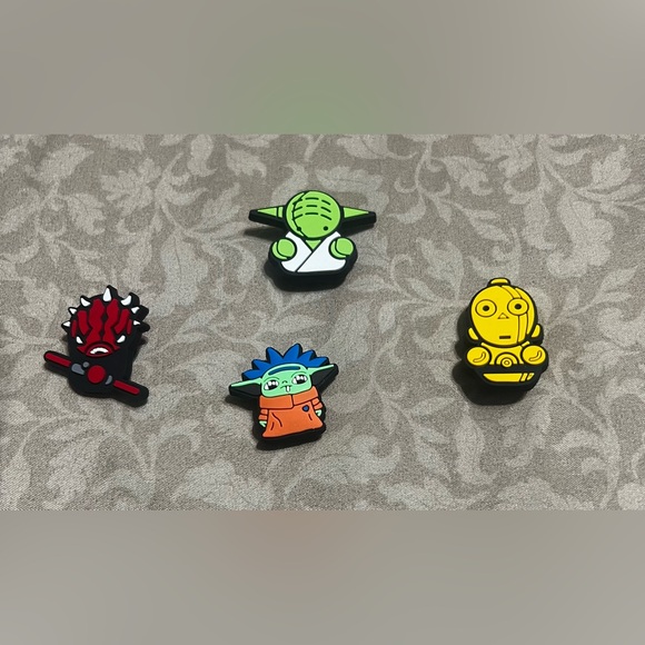 Shoes | Star Wars Character Croc Charm Set | Poshmark